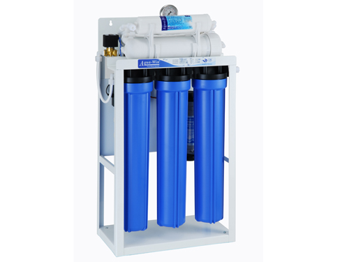 Commercial RO system (150 GPD) [auto-flush/ standing type]【AQUA-WIN】
