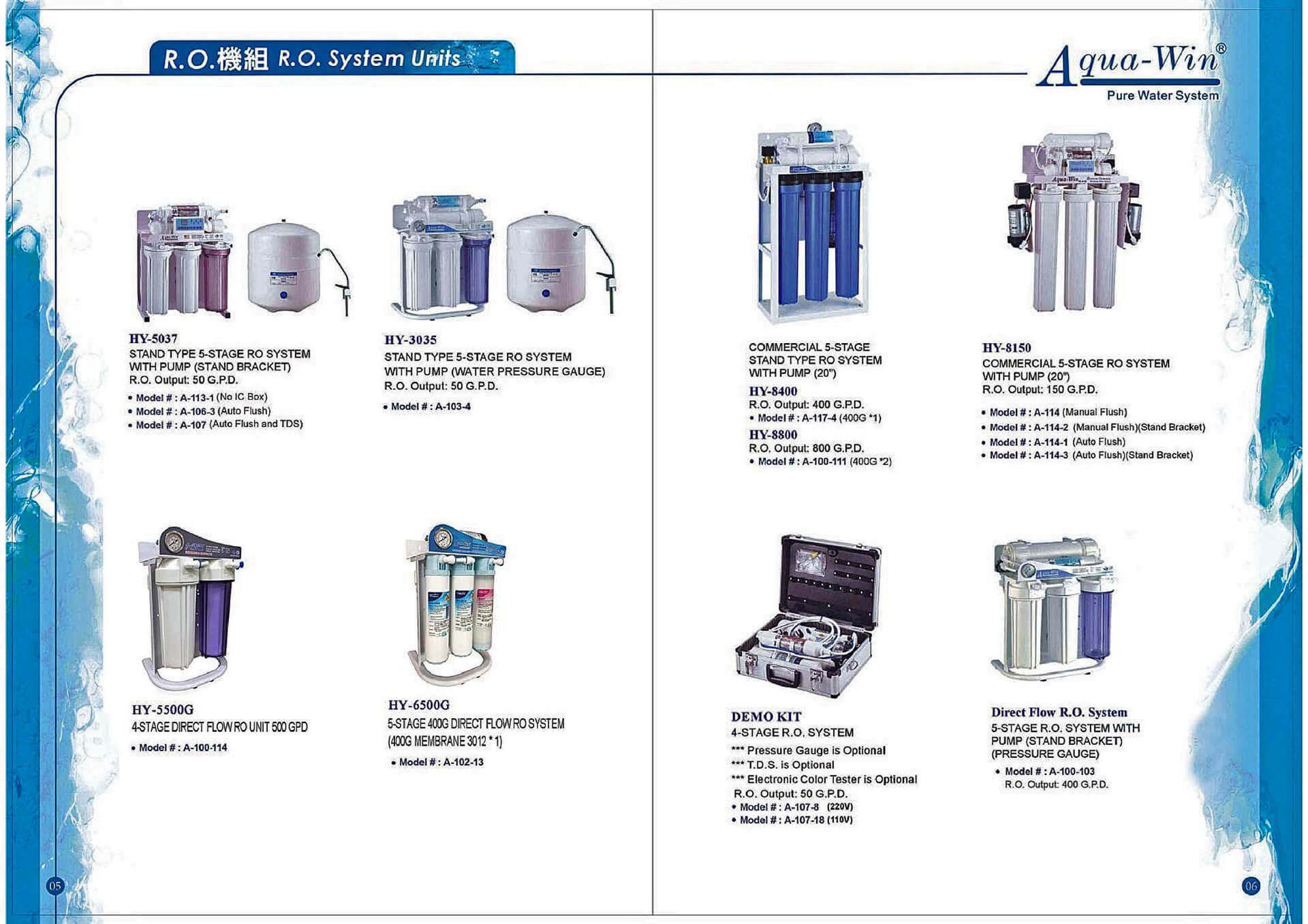 AQUA-WIN RO Water System, Reverse Osmosis Water System Manufacturer
