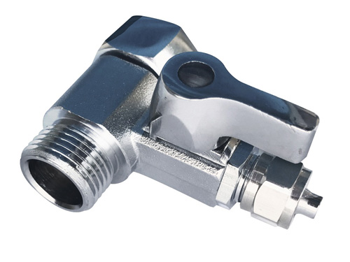 Ball Valve Water Faucet Tap (3/8" NPT,1/4" TUBE)【AQUA-WIN】